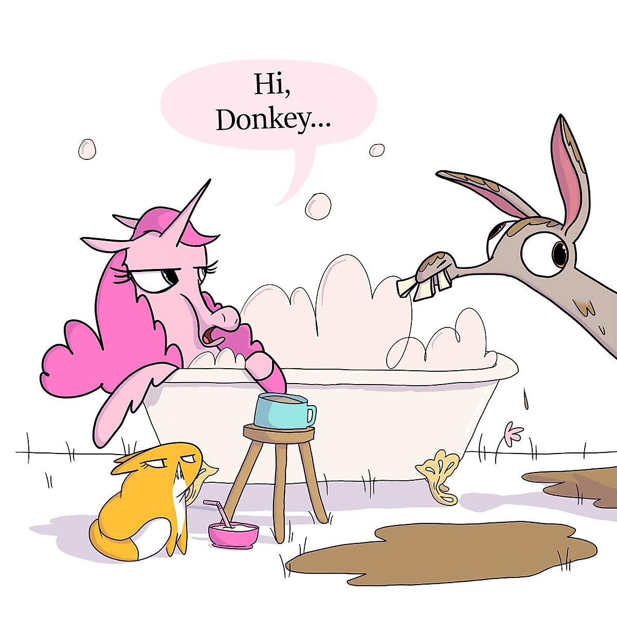 Donkeys can't take bubble baths!: A Hilariously Silly Story about Being Open-Minded and Trying New Things
