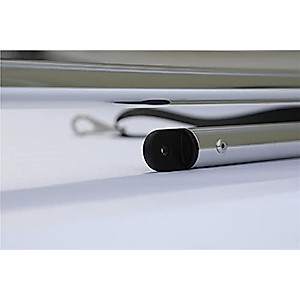 SBU Light Grey Aluminum 3-Bow Bimini Top Compatible for Regal 1900 FASTRAC BR for Model Years 2006-2009