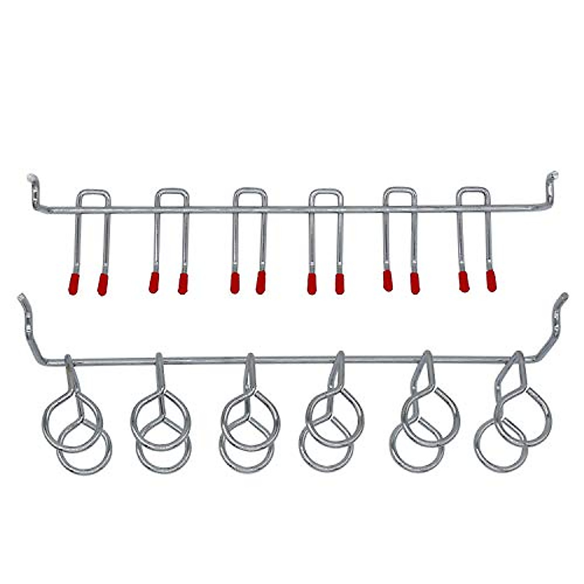 228PKS Pegboard Hooks Assortment with Metal Hooks Sets, Pegboard Bins, Peg Locks for Organizing Storage System Tools Accessories