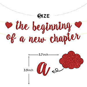 Red Glitter Miss You Already Banner, Retirement Party Banner, Travelling Bon Voyage Banner, Leaving on Trip Banner, Going Away Banner, Retired Party Decorations Supplies