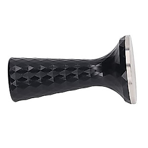 MOTUZP Coffee Tamper Food Grade Safe Coffee Hand Tamper with Flat Stainless Steel Base Professional Coffee Hand Tamper (51mm)