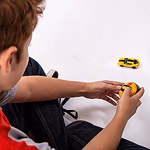 New Bright Mini R/C Mustang GT & Camaro Helmet Racers RC Cars, 2 Pack Set