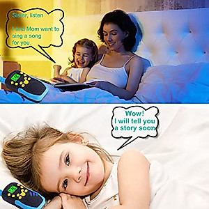 UECOO Rechargeable Walkie Talkies for Kids 22 Channels 2 Way Radio Toy with 2×1200mAh Lithium Battery Backlit LCD Flashlight 3 KM Long Range for Boys Girls Birthday (Black)