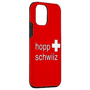 iPhone 12 mini Hopp Schwiiz Go Switzerland Case