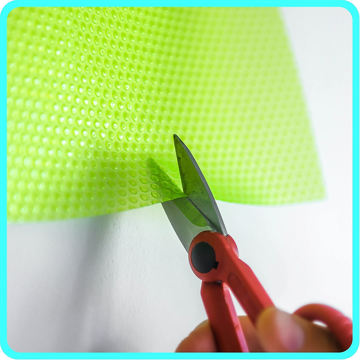 Bravolated 12 Pack Refrigerator Mats Shelf Liners for Glass Shelves (4 Green 4 Blue 4 Red) Fridge Liners Washable Pads Liners for Refrigerator EVA Shelf Liner