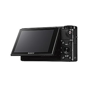 Sony Cyber-Shot DSC-RX100 V 20.1 MP Digital Still Camera with 3" OLED, flip Screen, WiFi, and 1” Sensor DSCRX100M5/B