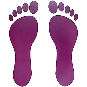 Kids Footprint Decal Stickers for Classroom Decor (32 Pairs)