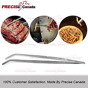 Precise Canada: 24" Mega Long Tweezer Curved Tip Stainless Steel