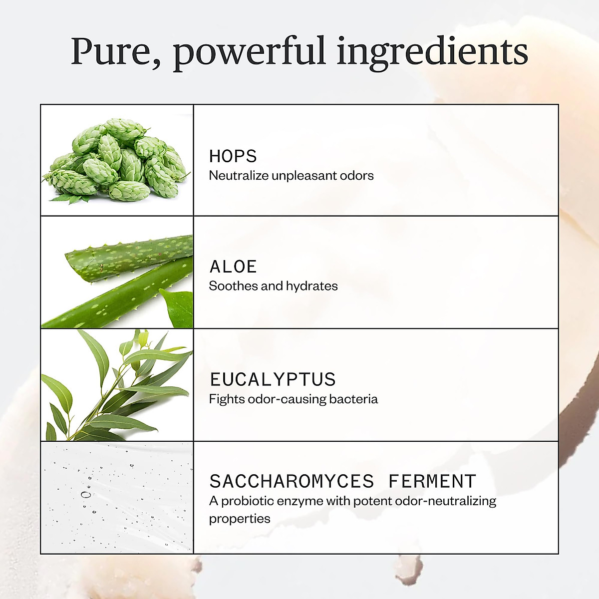 Ursa Major Hoppin' Fresh Deodorant | Natural, Aluminum-Free, Non-toxic, Cruelty-Free | Formulated for Men and Women | 2.6 ounce