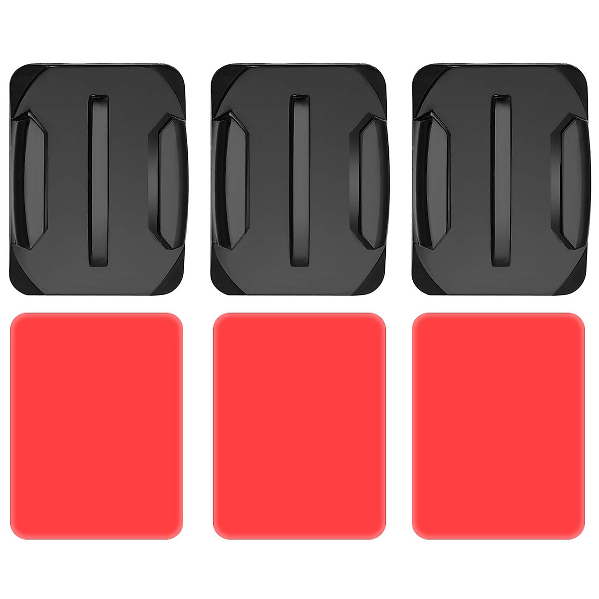 Neewer 20-in-1 Accessory Kit for Gopro:Buckle Clip Basic Mount,J-Hook Buckle Mount,Long Thumb Screw 3-Pack Adhesive Mounts with Sticky Pads for GoPro Hero 3 3+ 4 5 6 7 Accessories SJ4000 SJ5000 SJ6000