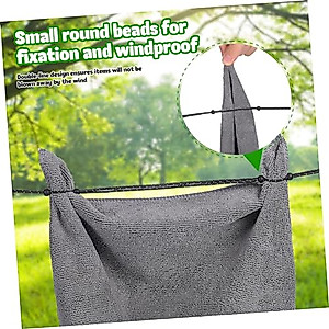 HOOTNEE 2 Pcs Camping Supplies Camping Essentials High Strength Nylon Camping Tent Cords Camping Storage Clothesline