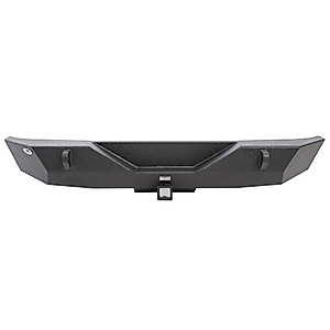 Smittybilt XRC Gen 1 Rear Bumper with Hitch (Black) - 76855