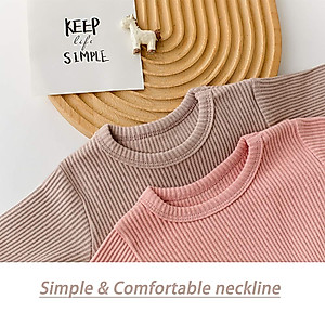 ACEHCEAR Baby Boys Girls Bunny Outfit My First Easter Outfits Baby Halloween Costume Infant Newborn Bodysuit Romper with Long Bunny Ear Hat 0-6 Months