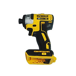 Dewalt DCF887B 20-Volt MAX XR Lithium-Ion Cordless Brushless 3-Speed 1/4 Inch Impact Driver (Tool-Only) (Non-Retail Packaging) (Renewed)