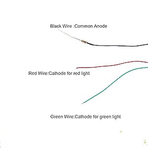JTD05 5pcs Model Railway 2-Light Block Signal Green/Red N Scale 4.7cm 12V Led New