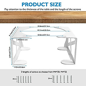 Under Desk Mount for Xbox Series S, Stealth Mount Under Desk Holder Only for Xbox Series S, Xbox Series S Accessories