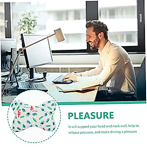 HEALEEP Single Hole Ear Pillow Traveling Pillow Car Head Rest Travel Pillow Car Gadgets Car Accessories for Wear-Resistant Neck Pad Car Acessories Office Dedicated Nap Pillow