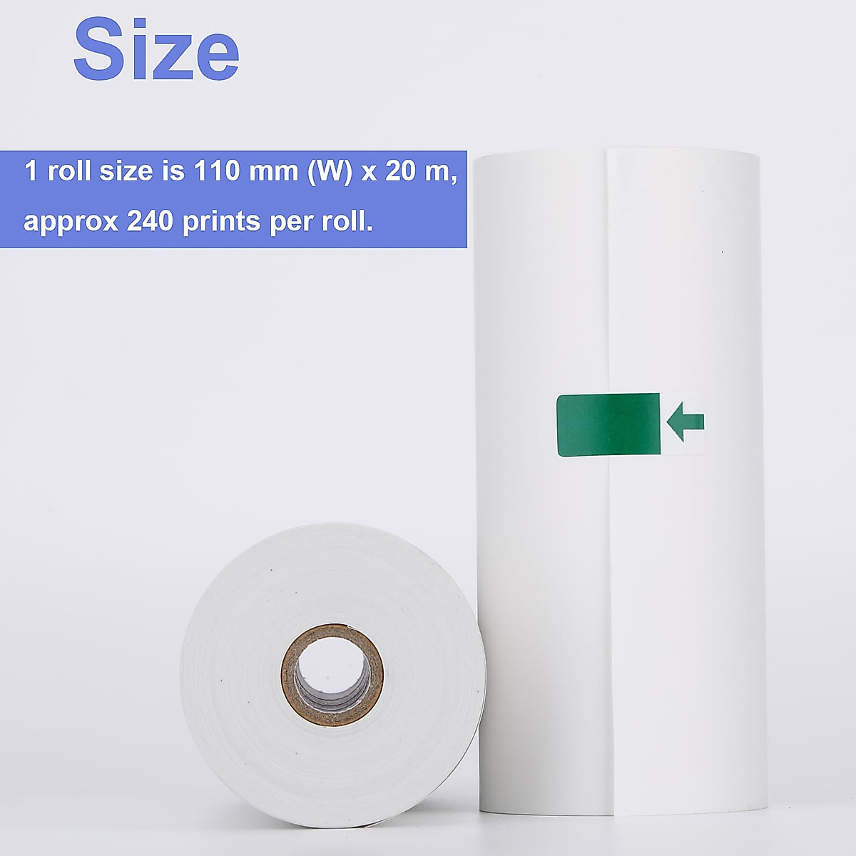 UPP-110HD High Density Ultrasound Paper, Replacement for UPP-110HD, 110 mm x 20m Thermal Print Film/Media 5 Rolls