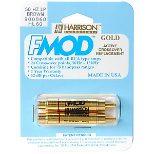 FMOD Crossover Pair 50 Hz Low Pass