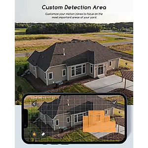 Security Camera Outdoor, 360° PTZ Security Cameras Wireless Outdoor Solar Powered, 2.4G Wireless WiFi Cameras for Home Security, 2K Night Vision, PIR Detection, 2 Way Audio,IP66,SD/Cloud Storage