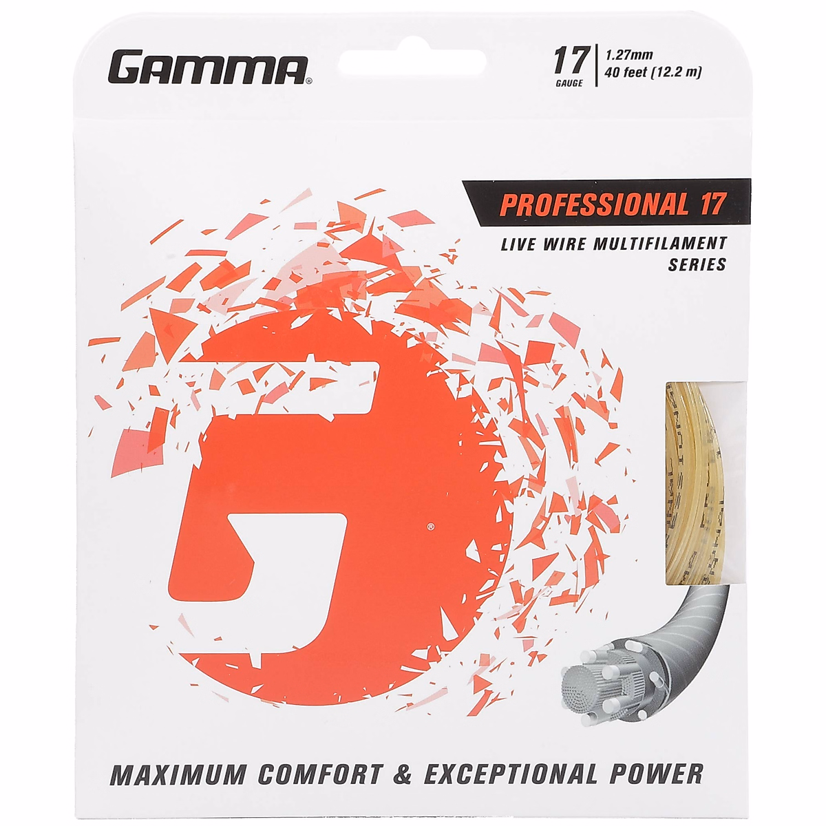 GAMMA unisex adult 17 Gauge Live Wire, Live Wire Professional, Gauge US