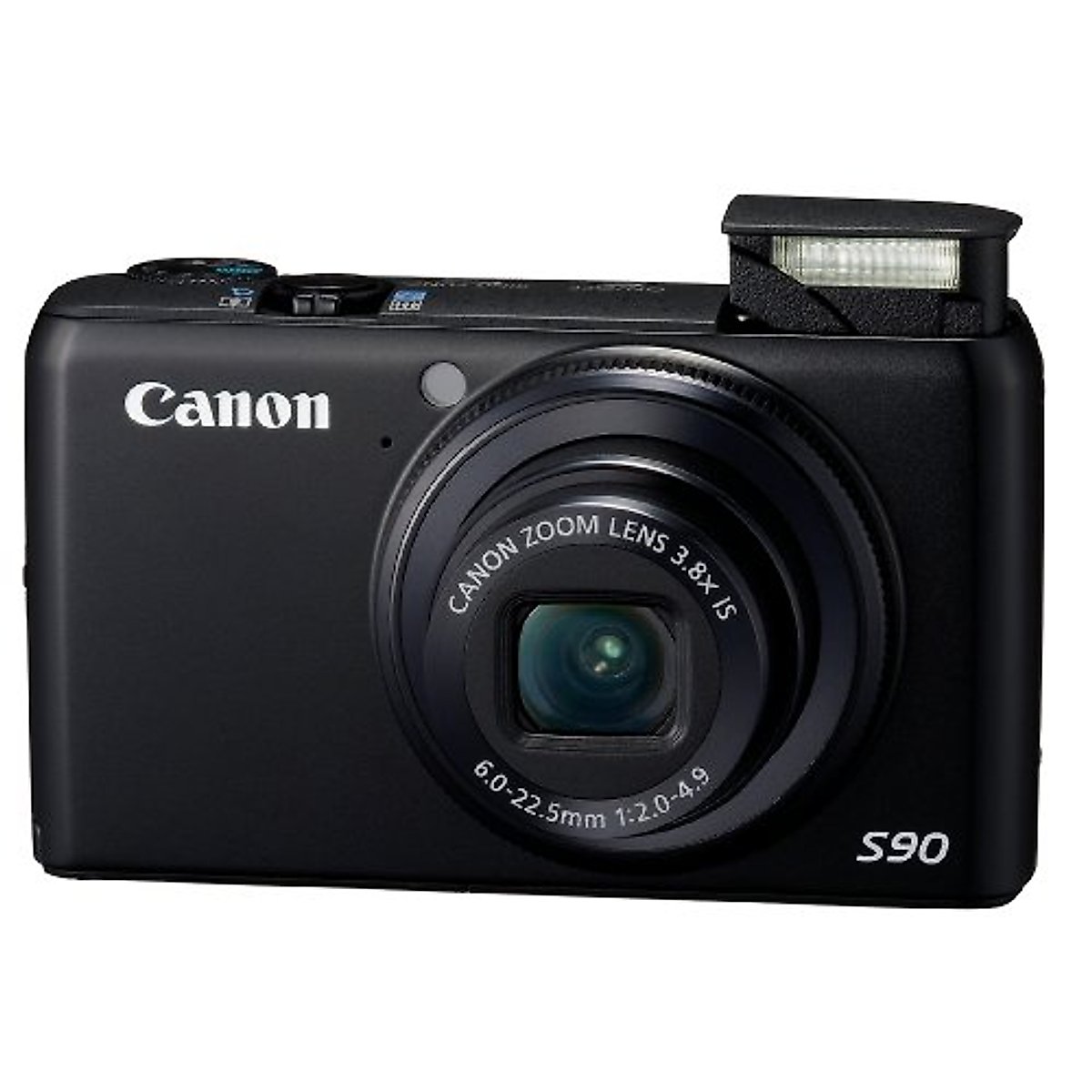 Canon PowerShot S90 10MP Digital Camera with 3.8x Wide Angle Optical Image Stabilized Zoom and 3-Inch LCD (OLD MODEL)
