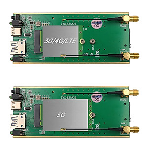 Heayzoki Wireless Network Card NGFF M.2 to USB 3.0 WiFi Network Card Converter with High Gain 2.4G 5G Antenna USB WiFi Adapter for PC Laptop Desktop