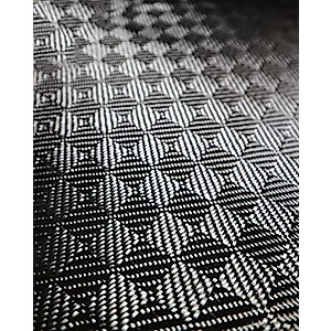 SOFIALXC Carbon Fiber Fabric Cloth 280g/m² Jacquard Cloth 3k 20 * 20 Square Twill Width50cm, Long100cm