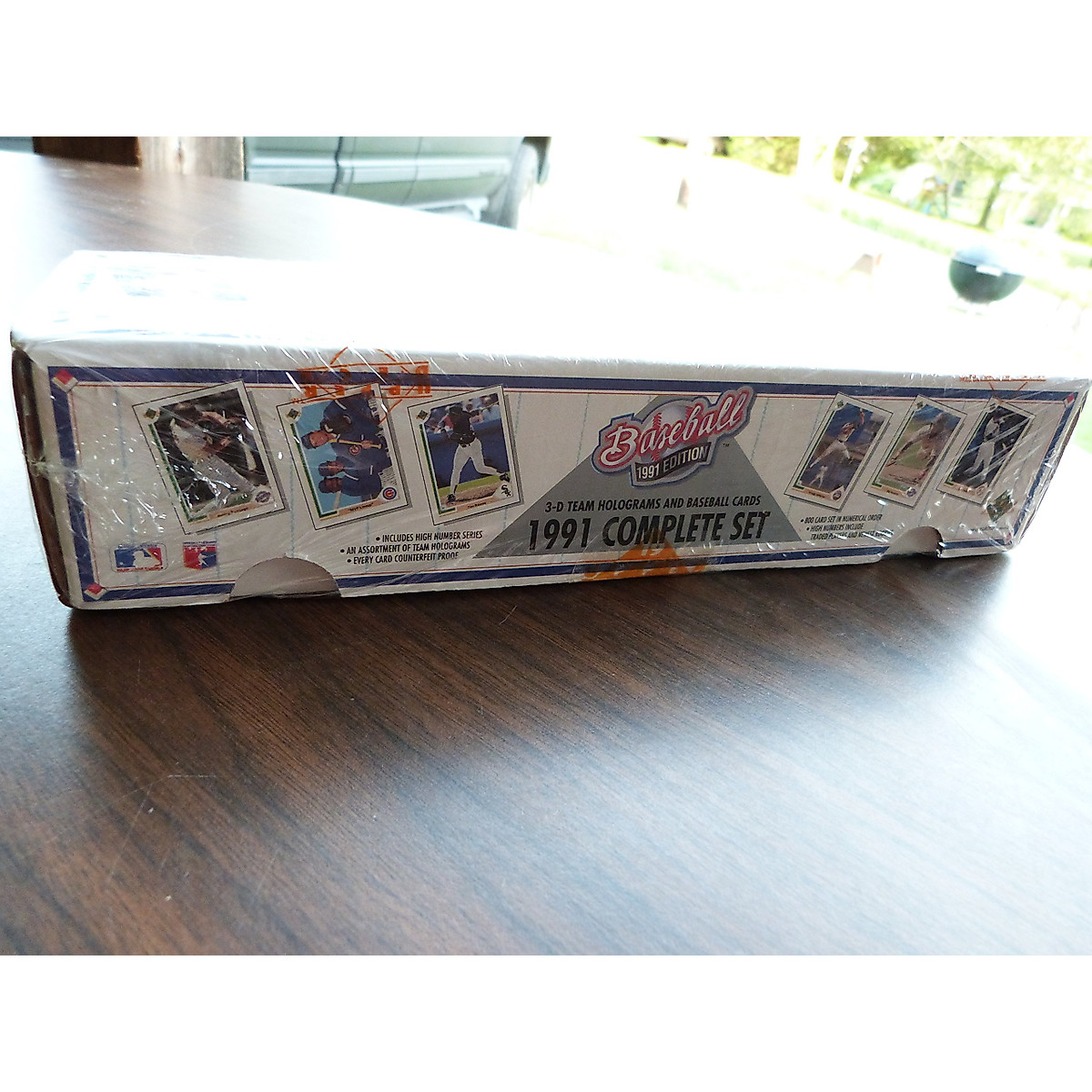 Upper Deck 1991 MLB Baseball Cards Complete Factory Set (800 Cards)