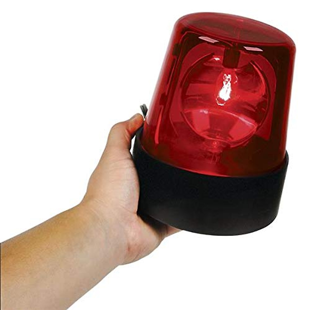 Rhode Island Novelty 7 Inch Red Police Beacon Light, One Piece per Order