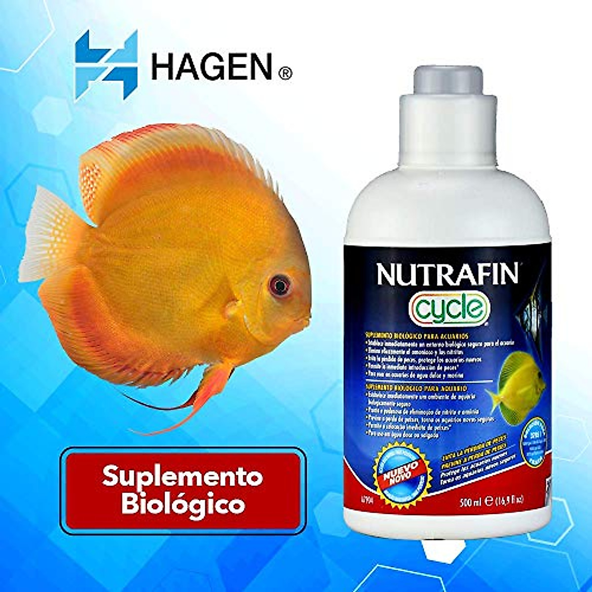 Nutrafin Cycle Biological Filter Supplement, 16.9-Ounce