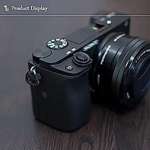 VKO Lug Ring Camera Strap Triangle Split Ring Hook Plastic Cap Compatible with All Brand D-SLR Rangefinder Mirrorless Camera W/Round Eyelet(2 Pair)