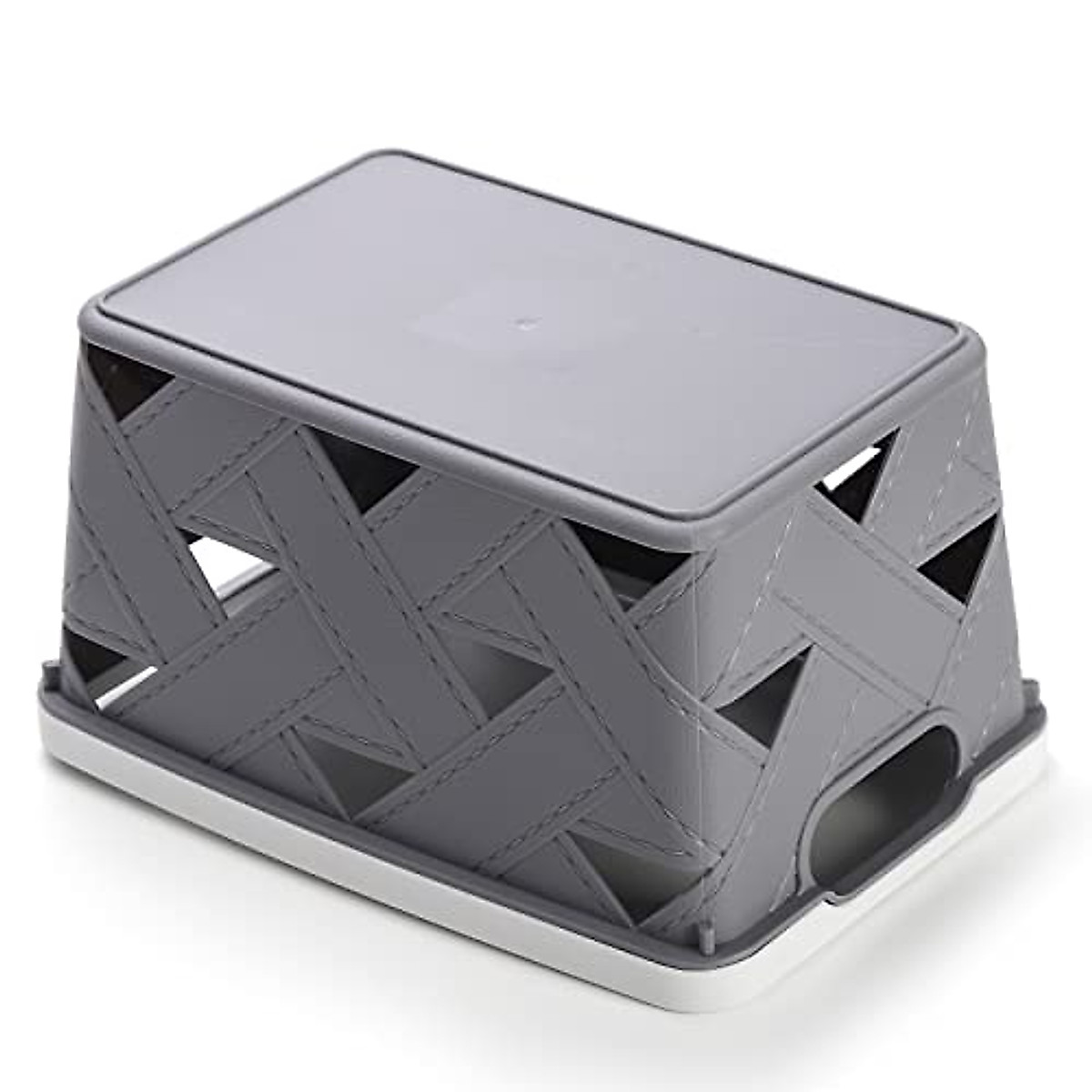 ZOOFOX Set of 8 Mini Plastic Baskets for Organizing, 8.5" x 6.1" x 4.7" Pantry Organizer Basket Bins for Drawers, Shelves, Closet, Countertop and Office