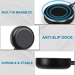 Galaxy Watch 6/5/4 Charger,2 Pack Watch Chargers Compatible with Samsung Galaxy Watch 6/6 Classic/5/5 Pro/ 4/4 Classic/3/Active 2/Active Charging Dock Cable