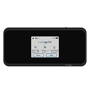 Inseego USB MiFi M2000 5G and 4G LTE Hotspot T-Mobile | All Day Battery Life | WiFi 6 Technology (Renewed)