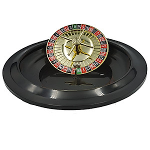 SEETOOOGAMES 10 Inches Roulette Wheel