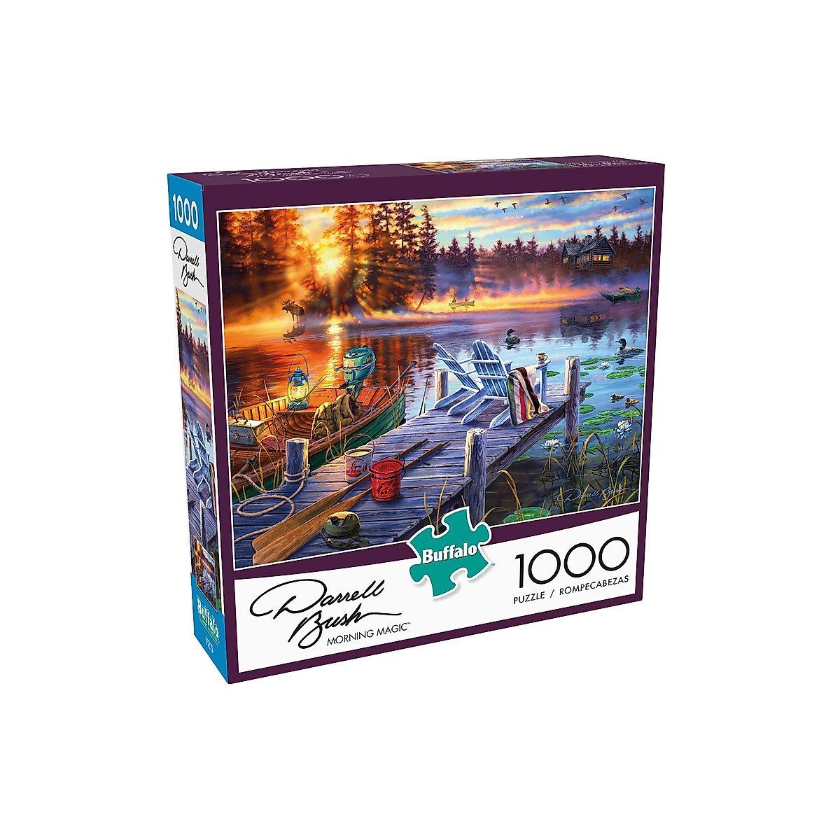Buffalo Games - Darrell Bush - Morning Magic - 300 Large Piece Jigsaw Puzzle