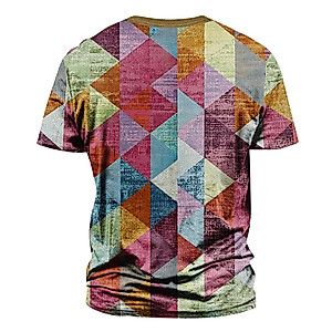 Men's Tee Short-Sleeved V-Neck Athletic T-Shirt Teen Shirts Men Laufshirt 2 Shirts T Shurts Bluse Chronicles Shirt T-Shirt Cotton MGK Shirts for Men（4-Light Purple,4X-Large）