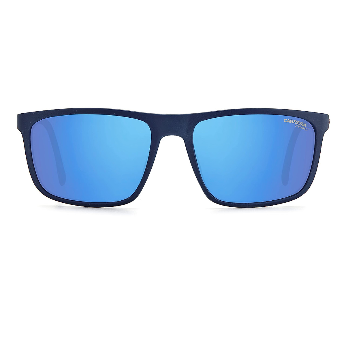 Carrera Men's 8047/S Rectangular Sunglasses, Blue, 58mm, 18mm