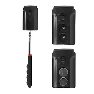 Telescopic Inspection Mirror with LED, Machine Inspection Mirror 360° Rotation, Convenient for car maintenancetmachine Inspection Flexible Diabetic Mirror for feet