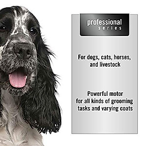 Oster A5 Hair Clippers for Dog, Cat, and Pet Grooming with 2 Speed Settings and Detachable Blade, Blue, 6.00 x 10.50 x 3.00 Inch