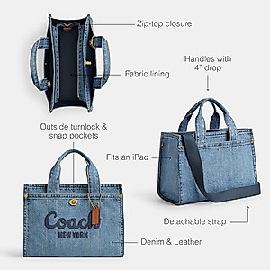 Coach Cargo Tote 26, Indigo