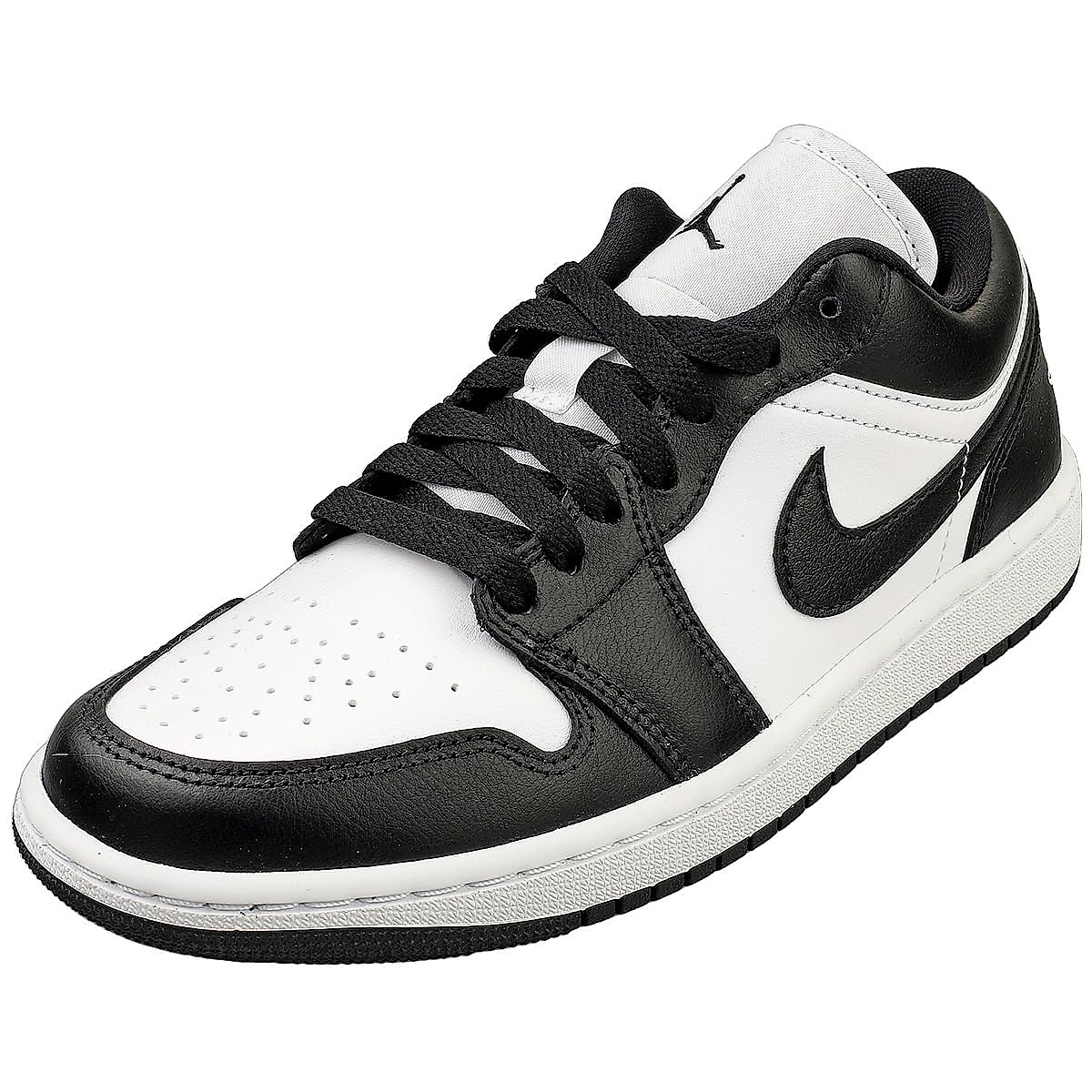 NIKE Jordan 1 Low Women White/Black-Black DC0774-101 6.5