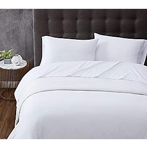 TRULY CALM HOME FOR HEALTH Antimicrobial White Full 4 Piece Sheet Set (SS3829WTFU-4700)
