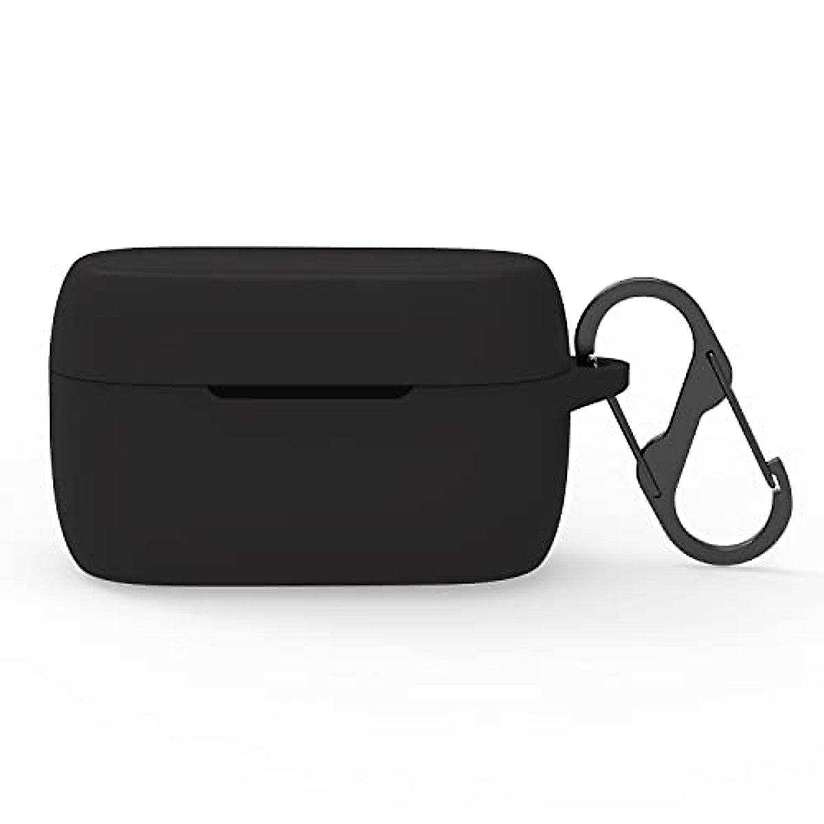 METEQI Shockproof Protective Silicone Cover Compatible with Jabra Elite 3 (Black)