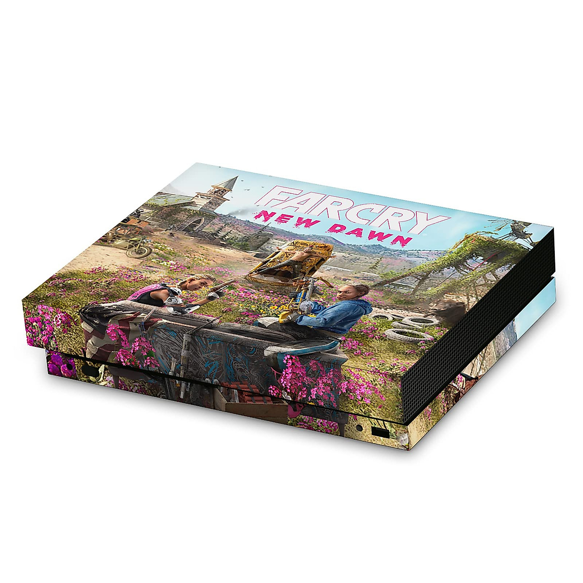 Head Case Designs Officially Licensed Far Cry Twins Couch New Dawn Key Art Vinyl Sticker Gaming Skin Decal Cover Compatible With Xbox One X Console