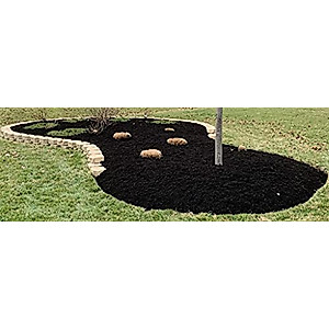 Peach Country Midnight Black Mulch Dye Color Concentrate - 2,800 Sq. Ft. - Brighten Up Your Old Mulch Beds Easily with Our Premium Mulch Dye (1 Quart, Black)