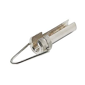Security Shield Removal Tool Tamper Proof Access CATV Wrench Precision Machined Nickle Plated Steel Construction 7/16" Socket with Sure Grip End and Clip Ring for Increased Leverage