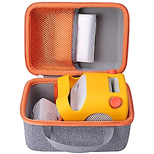 co2CREA Hard Case Replacement for Yoto Player Kids Audio Music Player Children Speaker Plays Audiobook Cards Radio and Card Case Hold up to 36 Yoto Cards