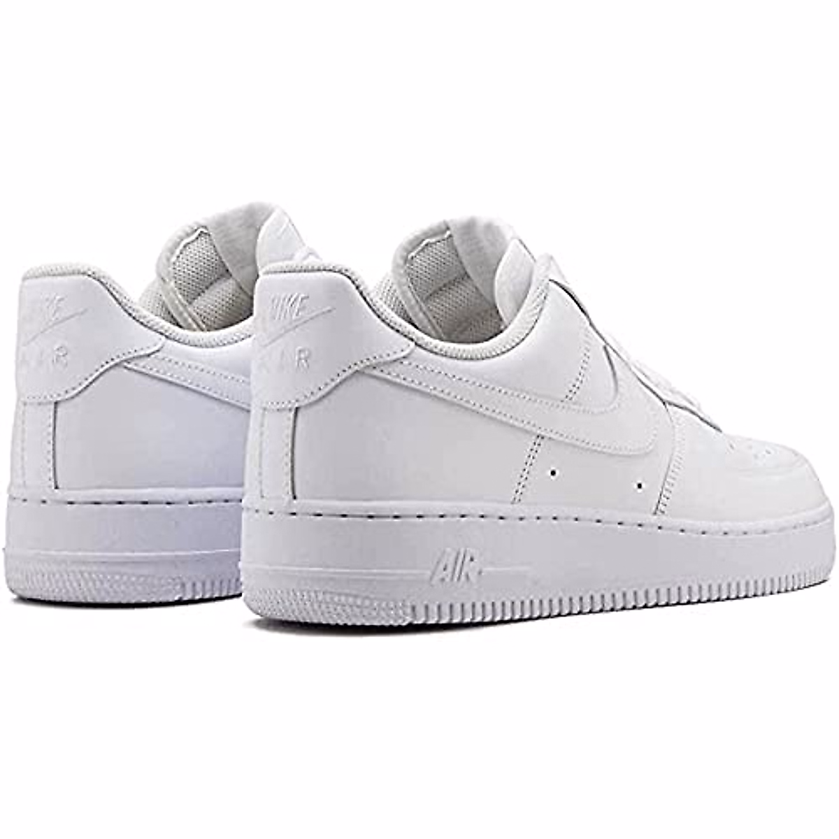 Nike mens Air Force 1 Low shoes, Gym Red/Wolf Grey/White, 8.5